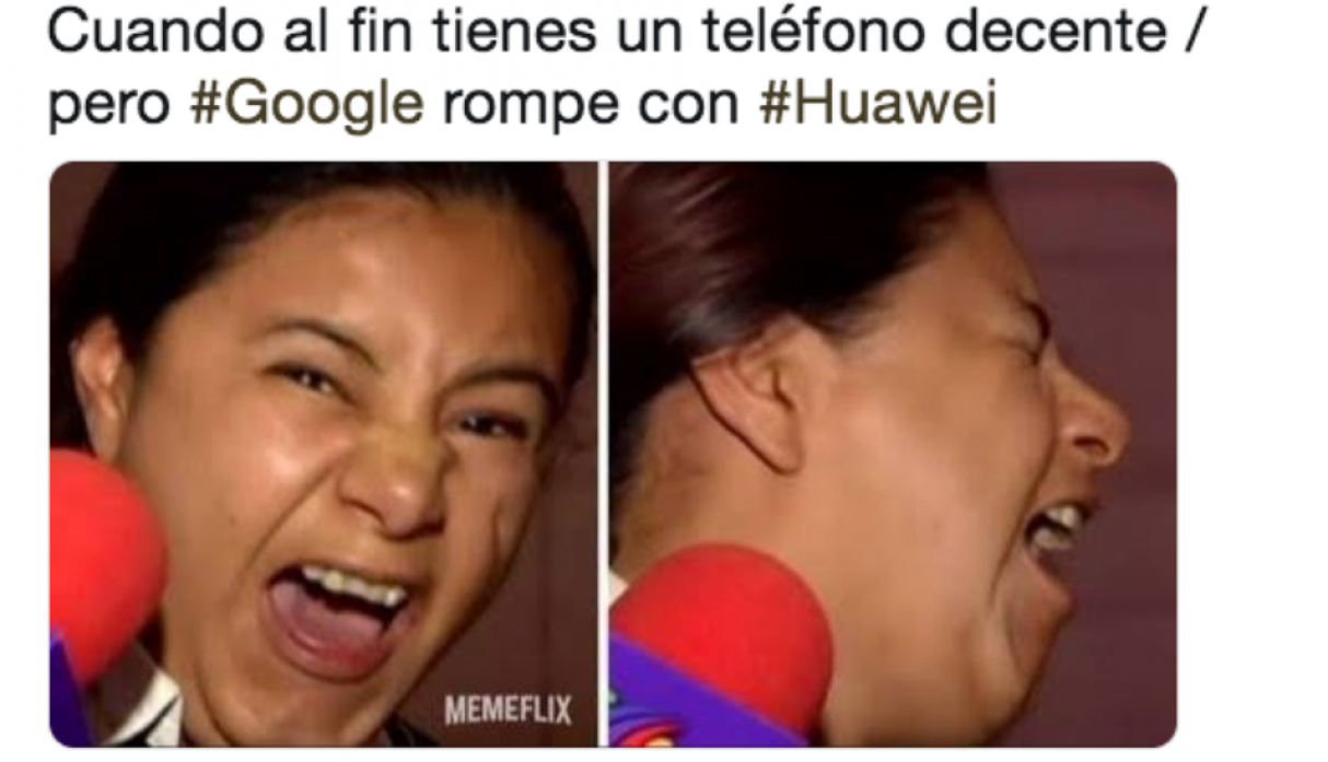 Memes de Huawei y Google - Hector Ledezma