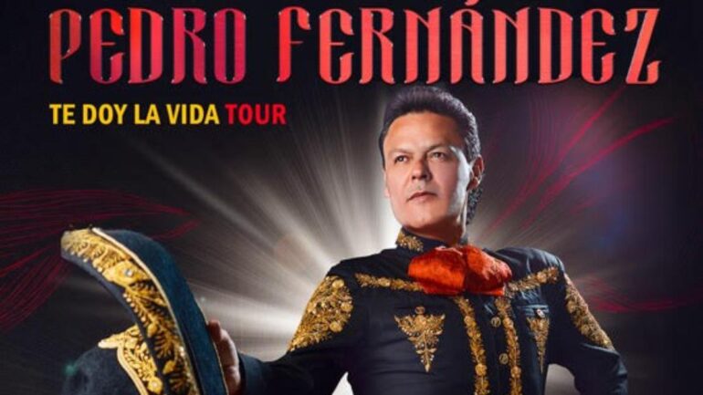 Pedro Fernández en concierto en la Arena Ciudad de México y Monterrey ...